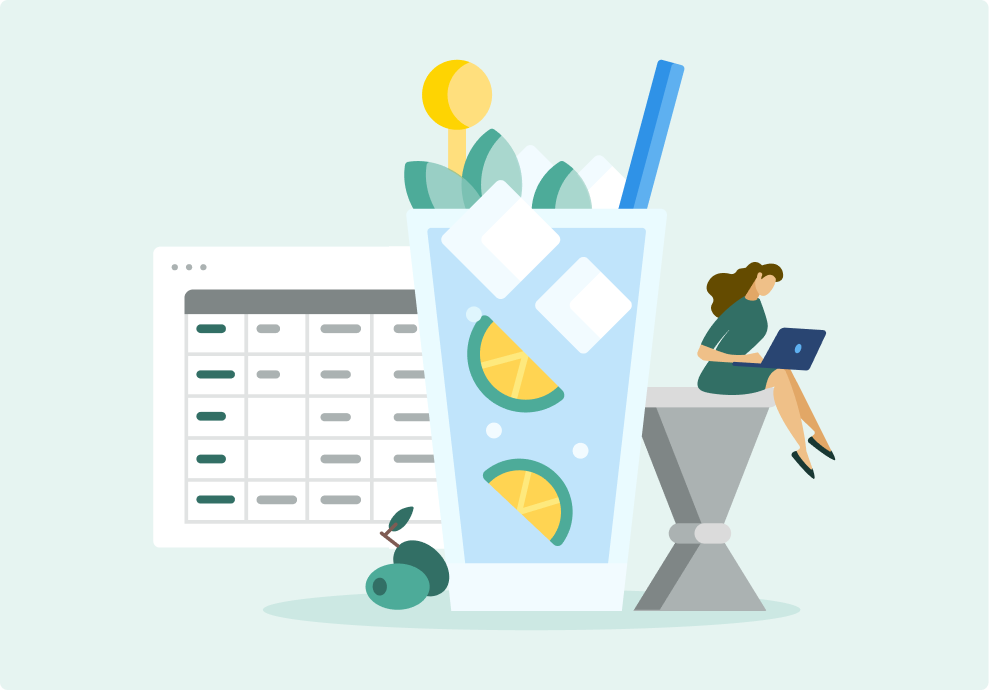 Cocktail Recipe Template [Free Download]