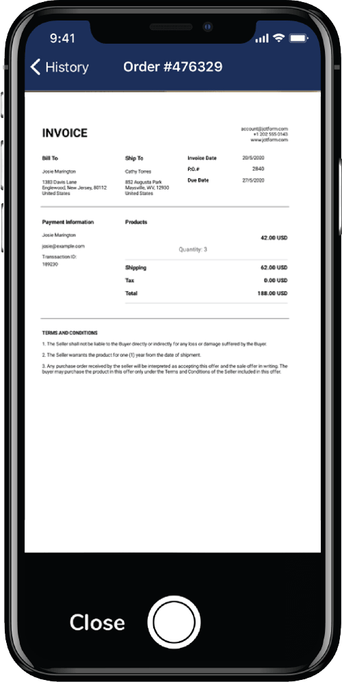 Invoice Data Capture