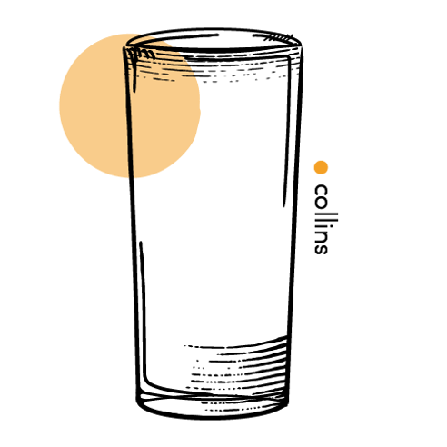 What are the different types of cocktail glasses?