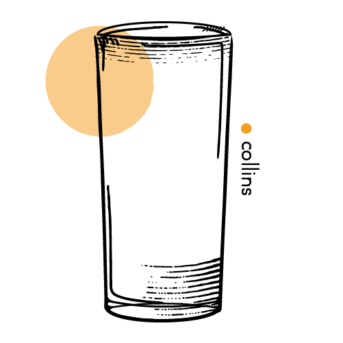 What are the different types of cocktail glasses?